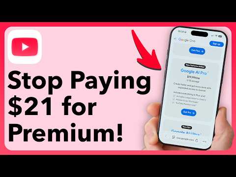 Stop Paying $21/Month for YouTube Premium - I Found It Cheaper