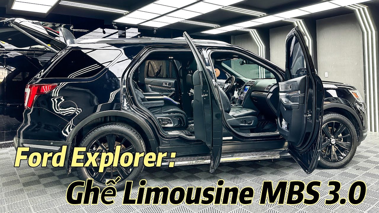 Ford Explorer 2019 nâng cấp ghế Limousine MBS 3.0 - YouTube