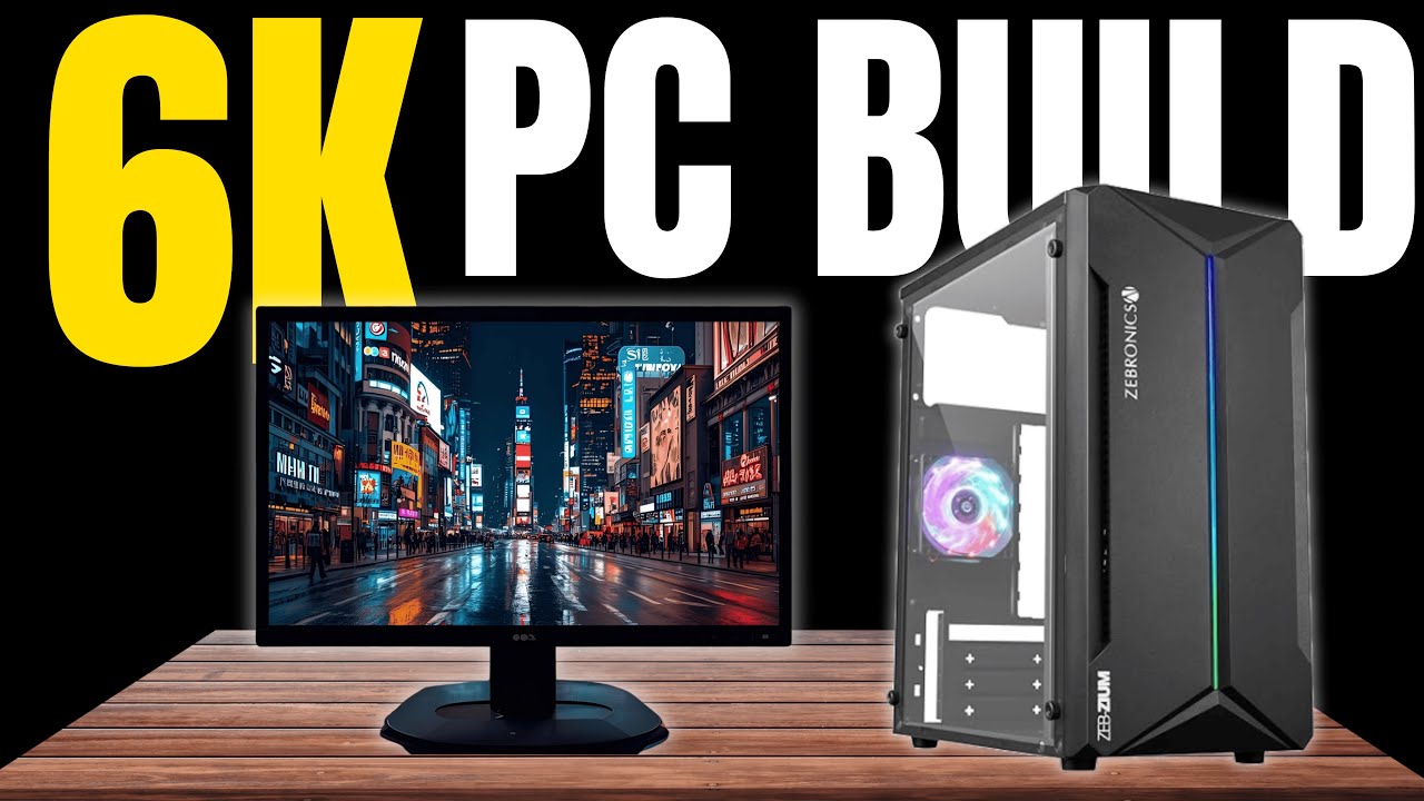 💻🔥 Ultimate ₹6K PC Build in 2025! High Performance on Budget! - YouTube