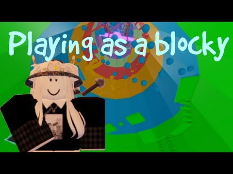 Playing as a blocky - YouTube
