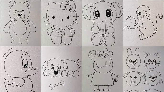 How To Draw Step By Step Animals