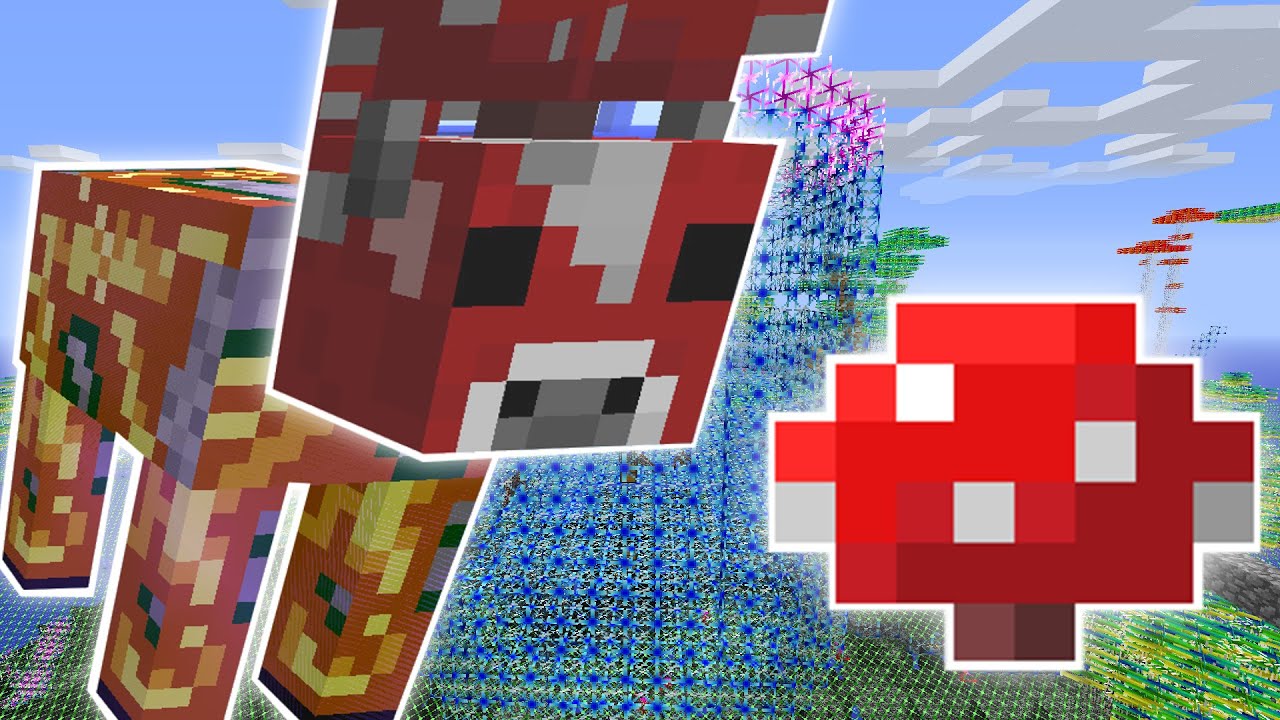 Minecraft: THE INCREDIBLE MORPHING COW CHALLENGE! - Custom Mod ...