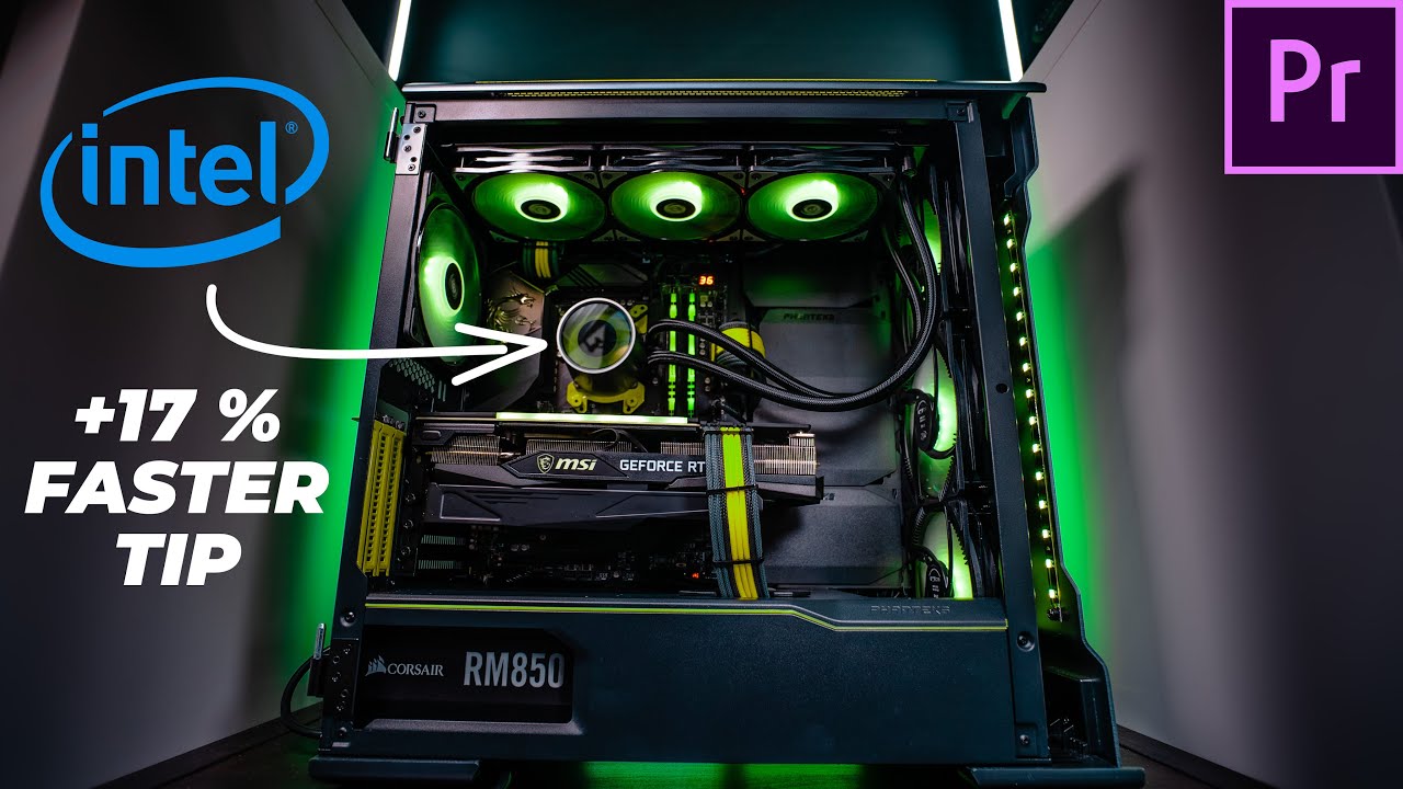 Video editors on Intel 👉 FREE PERFORMANCE on Premiere PRO! [How to ...