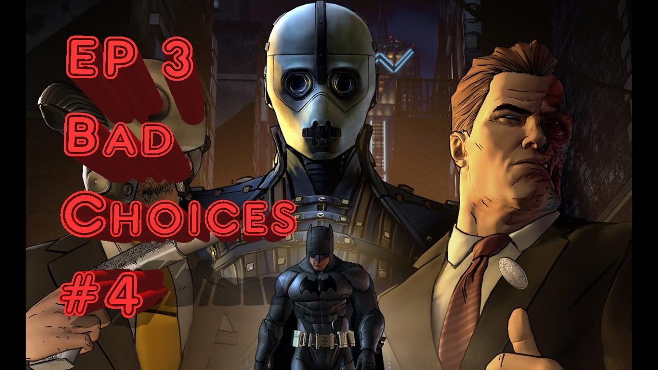 Batman Telltale Series Ep 3 New World Order Ending - Bad Choices Part 4 ...