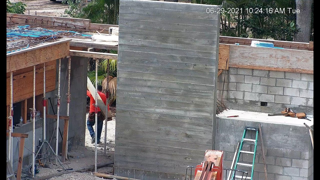 Reverse Engineering Board Form Wall - YouTube