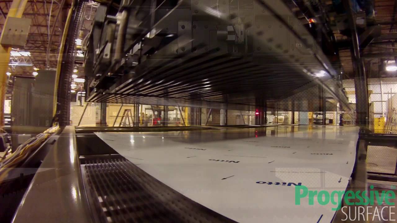 Automatic Sheet Handler and Storage Tower - Progressive Surface - YouTube