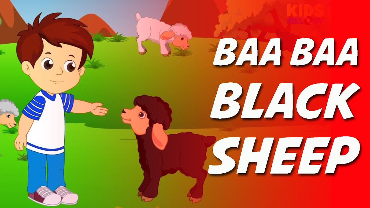 Baa Baa Black Sheep | English Nursery Rhymes With Lyrics - YouTube