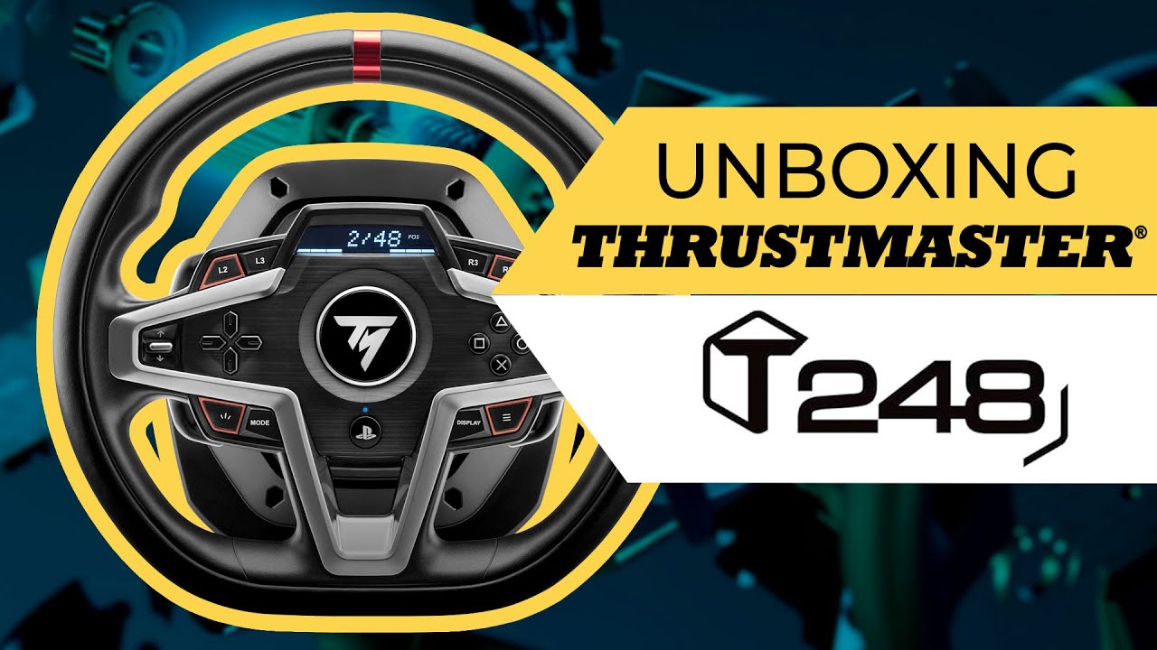 Unboxing del Volante Thrustmaster T248 (^S5/PS4/PC) - YouTube
