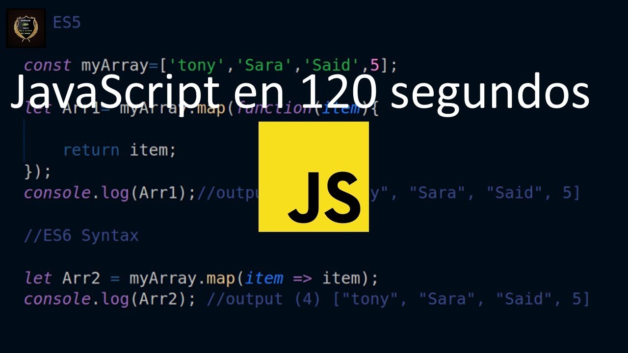 javascript en 120 segundos | tutorial de javascript - YouTube