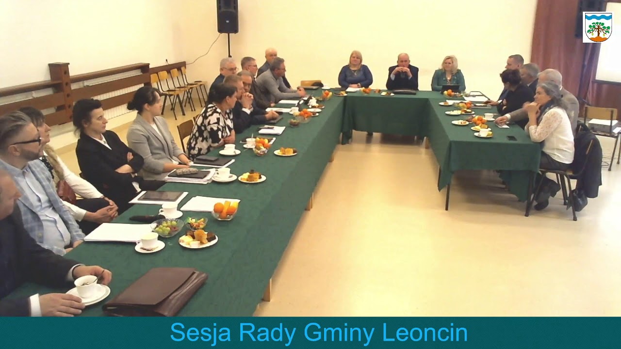 Gmina Leoncin – transmisja na żywo LXXXV Sesja Rady Gminy - YouTube