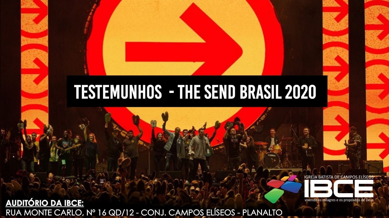 TESTEMUNHOS - THE SEND BRASIL 2020 - YouTube