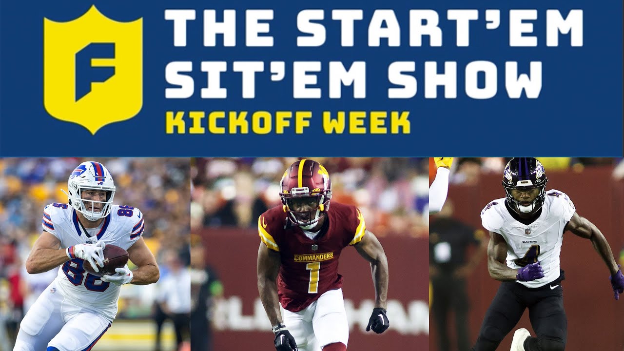 The Start 'Em, Sit 'Em Show WEEK 1 - YouTube