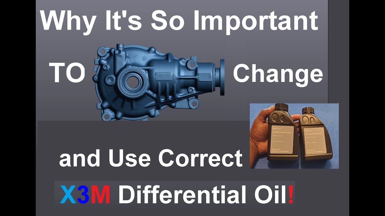 Importance of Rear Differential Oil Change AND With the Correct Oil ...