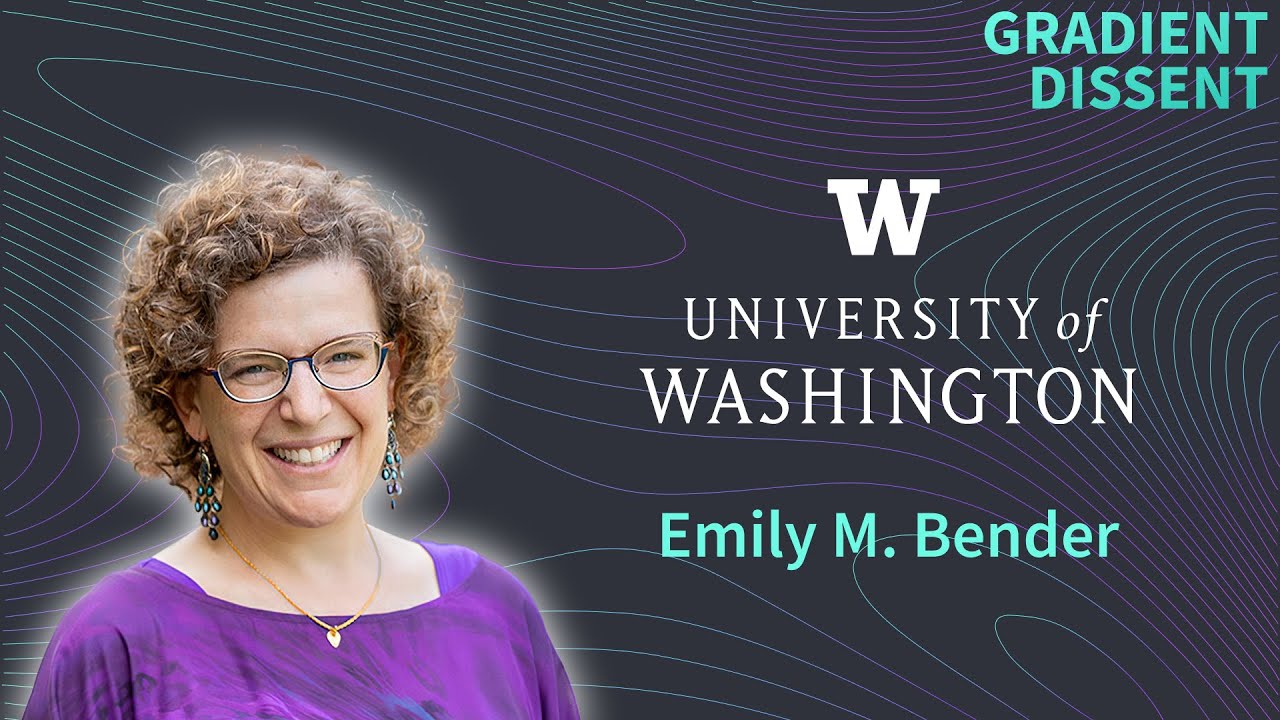 Emily M. Bender — Language Models and Linguistics - YouTube