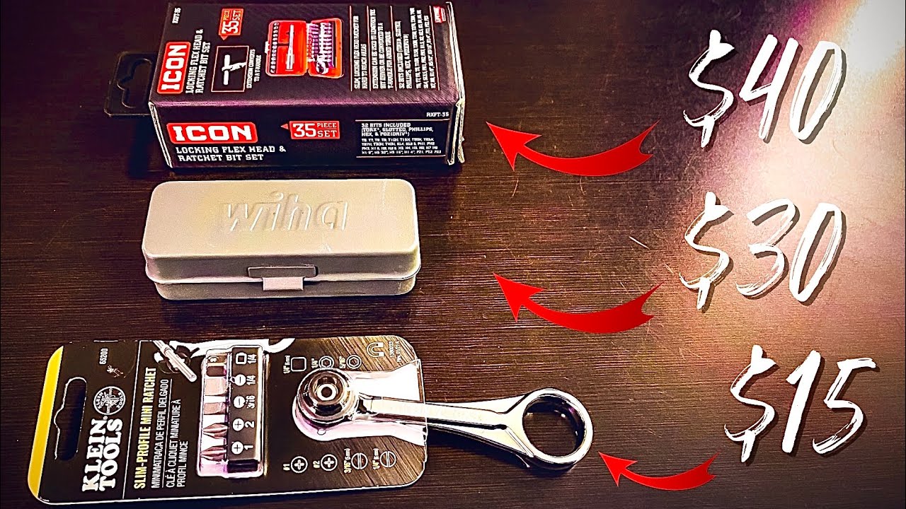 Best Budget Mini Ratchets: Icon, Wiha, and Klein Tools Compared - YouTube