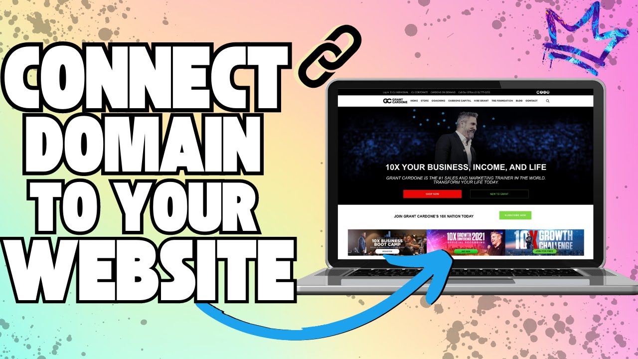 How To Connect Your Domain Name To Your Website - YouTube