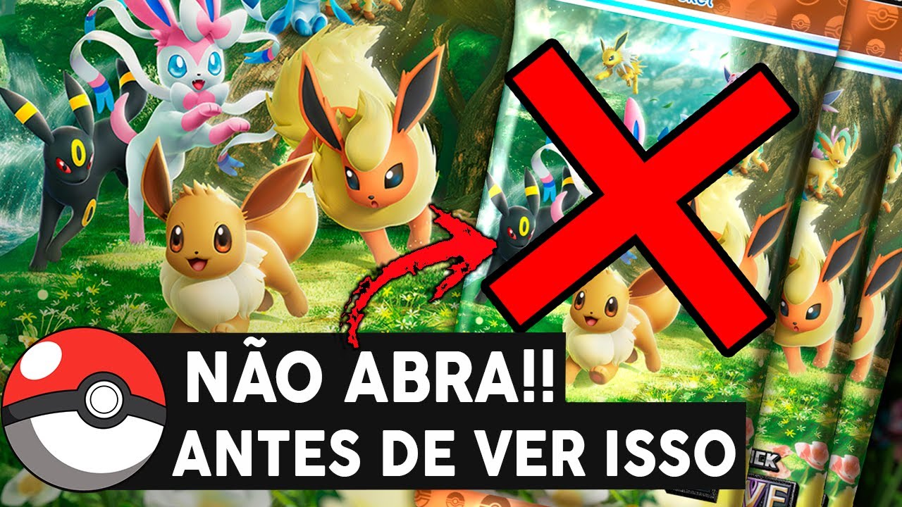 VEJA ISSO ANTES DE ABRIR EEVEE GROVE!! COMPENSA OU NÃO? | POKEMON TCG ...