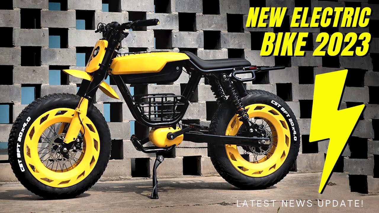 All-Electric Motorcycle-Like Designs Make these Ebikes Especially ...