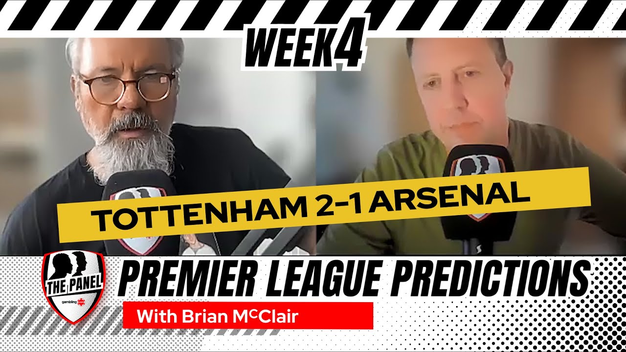 Premier League Predictions Game Week 4 | The Panel & Brian McClair - YouTube