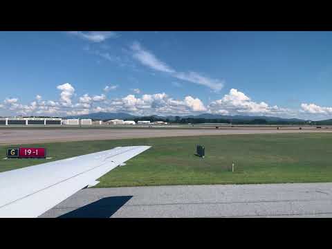 American Airlines Embraer ERJ-145 Pushback and startup / Burlington, VT Airport