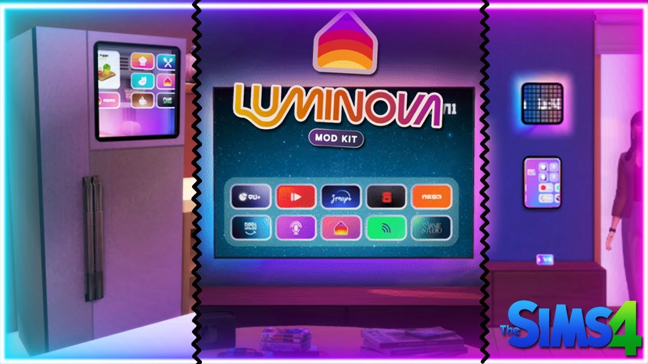 This Mod Pack Adds Smart Objects To Your Game! | The Sims 4 Luminova ...