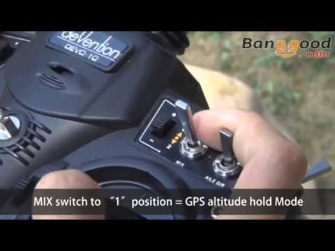 Install DEVO 7 Walkera G400 GPS کالیبره کردن هلیکوپتروالکرا - YouTube
