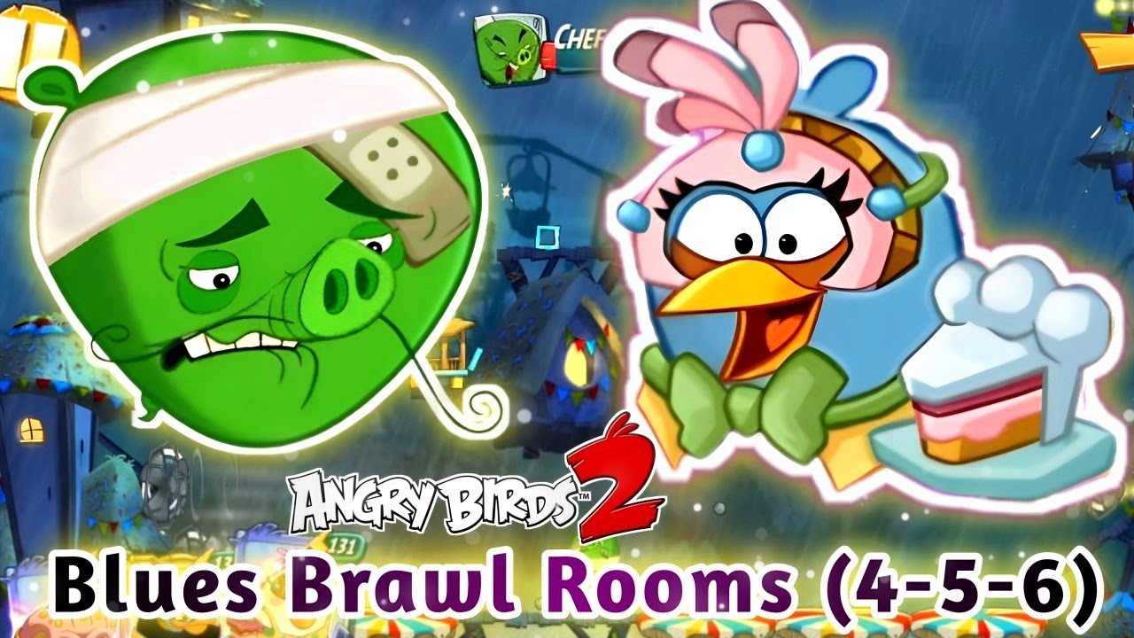 DC Blues Brawl - Rooms (4-5-6) - 3/Dec/2024 - Angry Birds 2 - YouTube