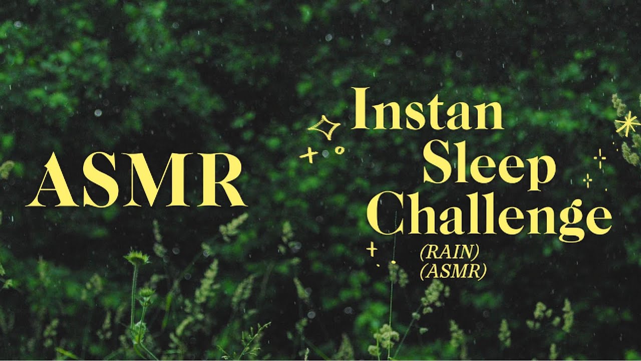 🌙 Instant Sleep Challenge: Extreme Rain ASMR (Try Not to Sleep in 10 ...