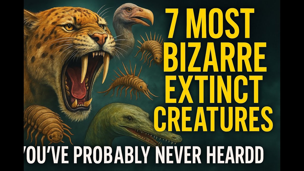 7 most bizarre extinct creatures you’ve probably never heard - YouTube