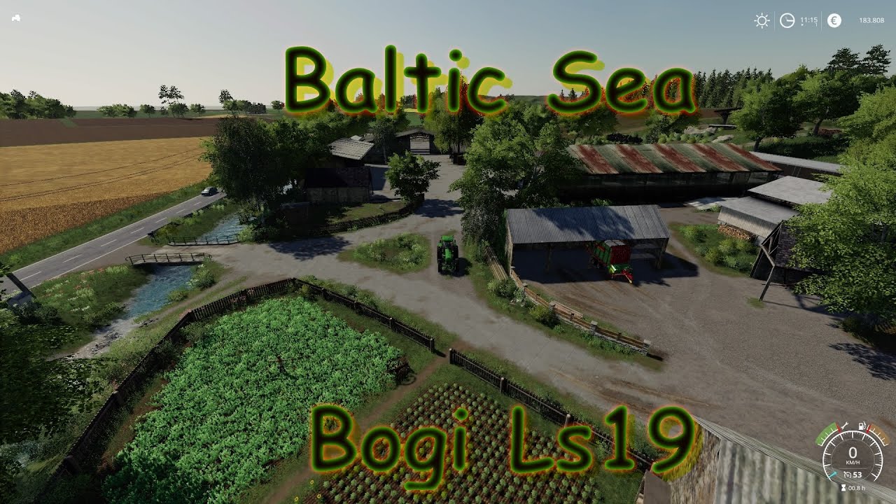 (PS4)LS19 Baltic Sea neu anfang auf der map Road To 375 abos - YouTube