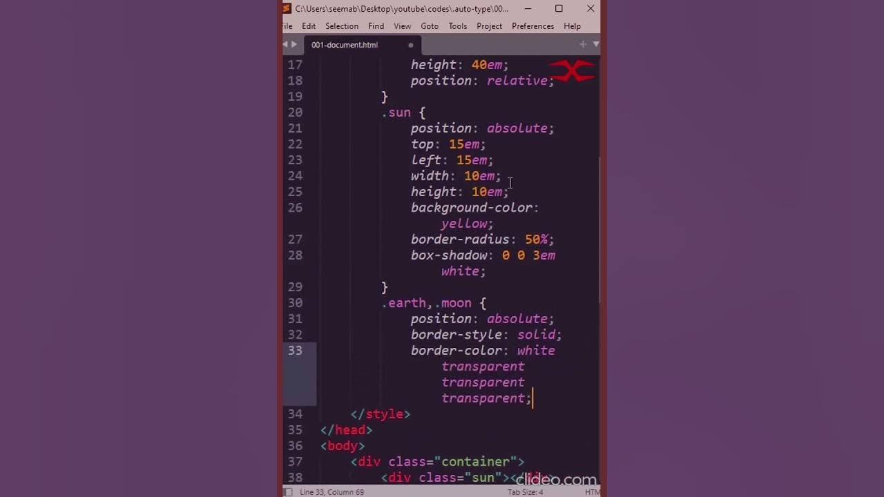 Solar System _ HTML CSS #isl #reels #css #html - YouTube