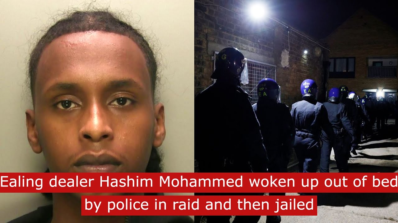 Ealing dealer Hashim Mohammed woken out of bed by police in raid and ...