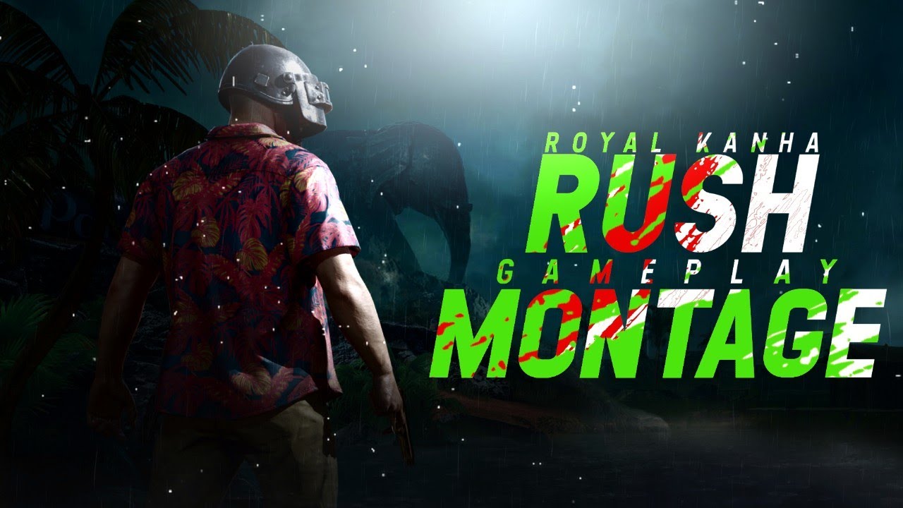 Best Pubg Mobile Rush Gameplay Montage | Pubg Mobile | Kanha Gaming - YouTube