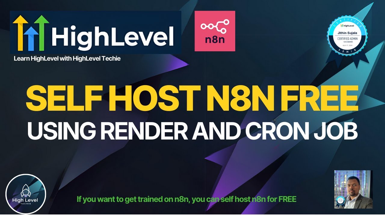 Run n8n 100% FREE on Render (Self-Hosting Tutorial for Beginners) - YouTube