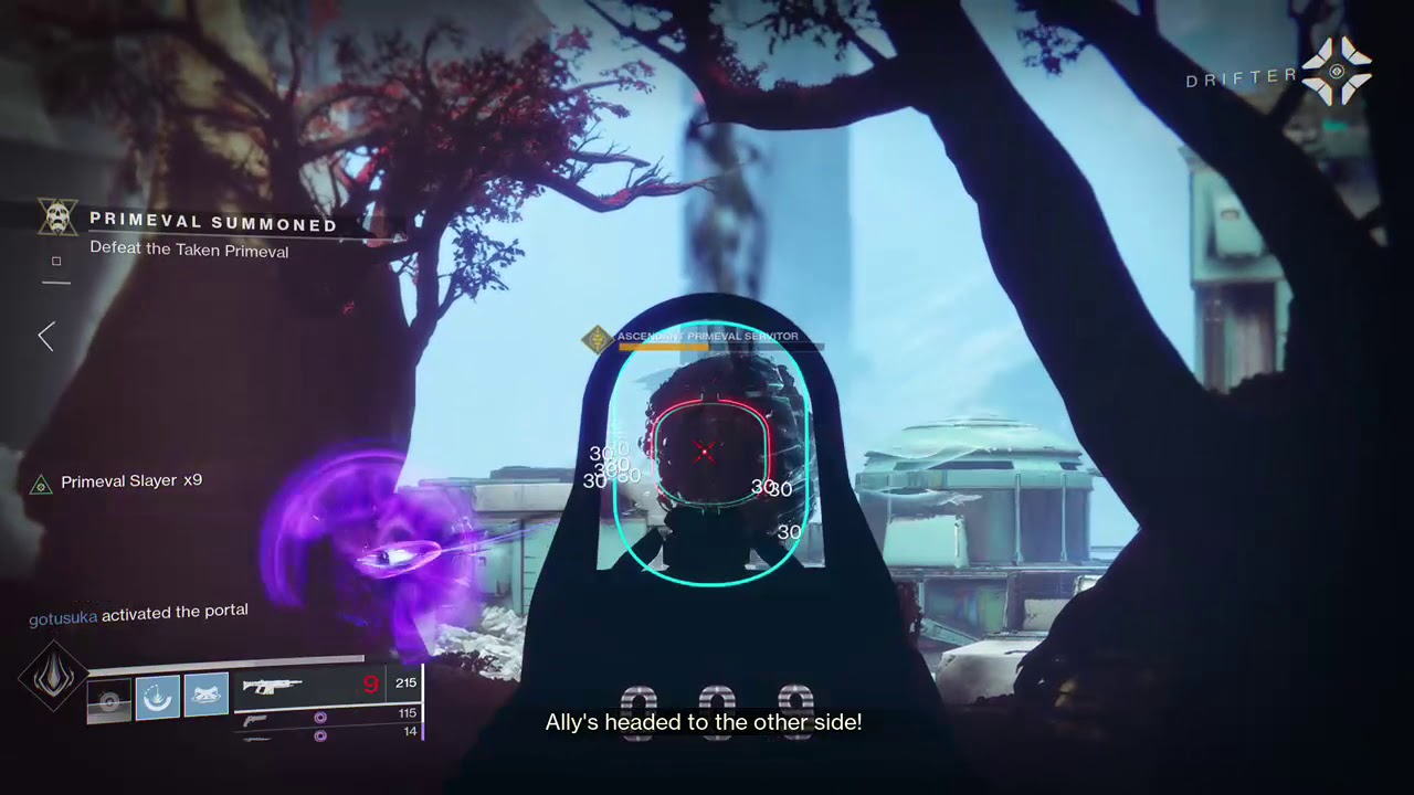 Destiny 2 - Ascendant Primeval Servitor - YouTube