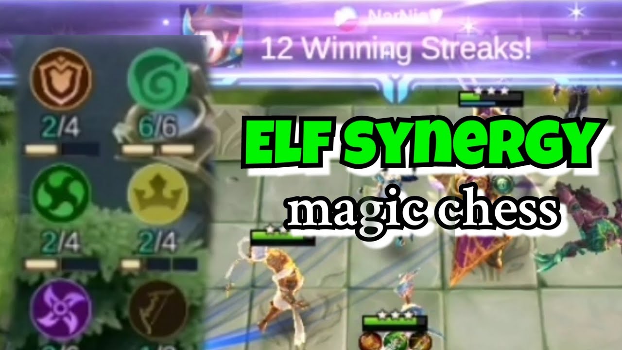6 ELF + 4 ABYSS- RECOMMENDED Line Up. Magic chess - YouTube