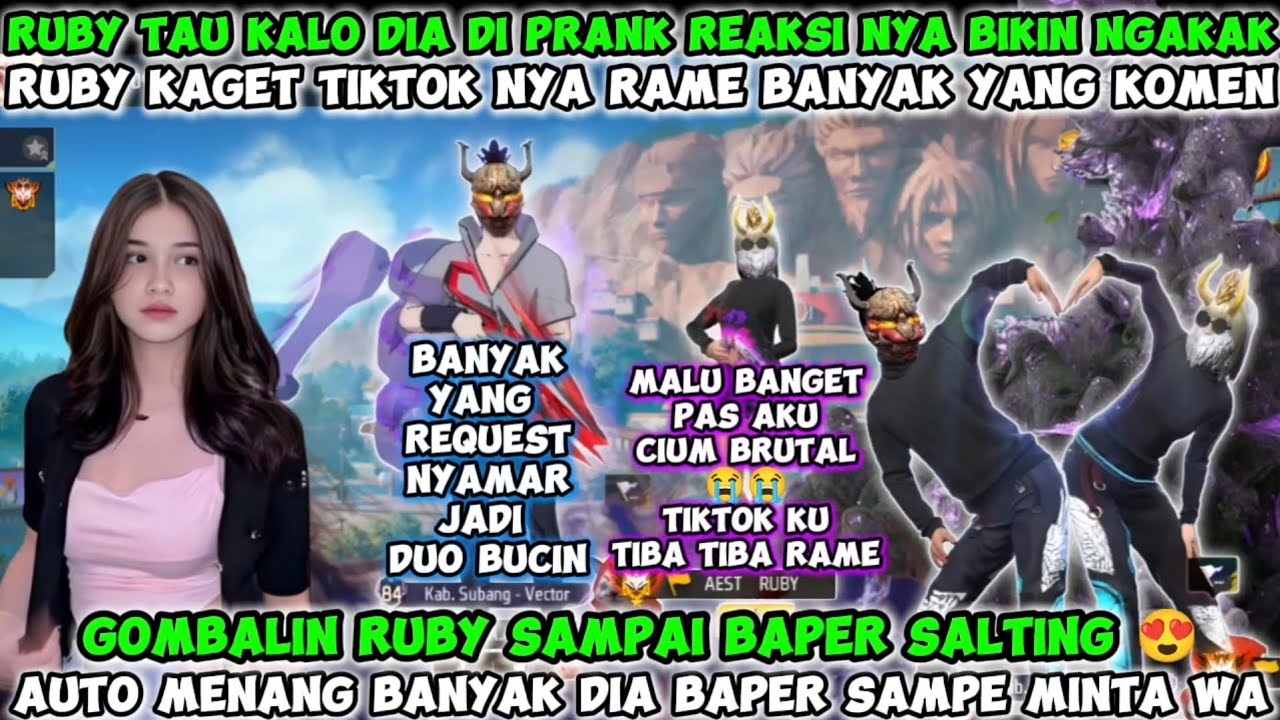 RUBY TAU KALO DIA DI PRANK 🤣 REAKSINYA BIKIN NGAKAK AUTO GUA GOMBALIN ...