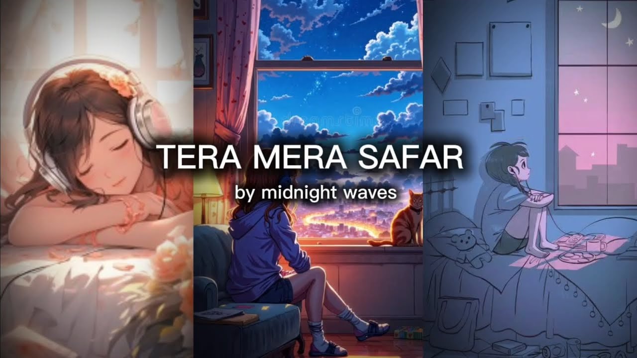 Beautiful song 🥰( Tera Mera Safar ) by midnight face - YouTube