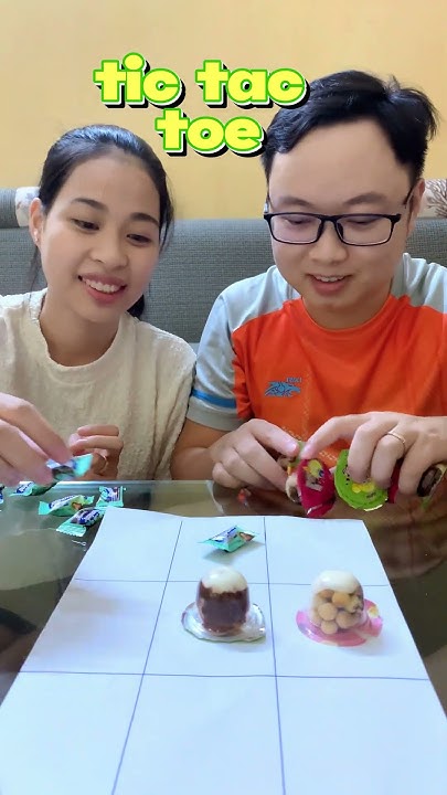 The TIC TAC TOE Jelly Candy 🎯 vs @TVChallenge10 - YouTube