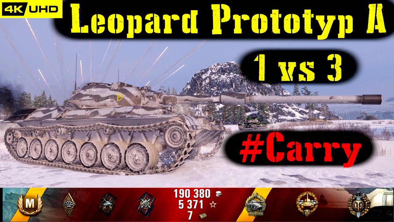 World of Tanks Leopard Prototyp A Replay - 8 Kills 9.3K DMG(Patch 1.7.0 ...