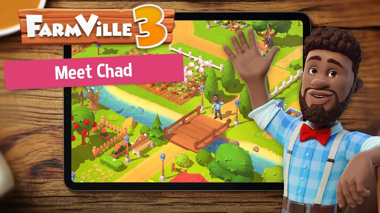 Meet Chad Wood - Fit and friendly lumberjack | FarmVille 3 - YouTube