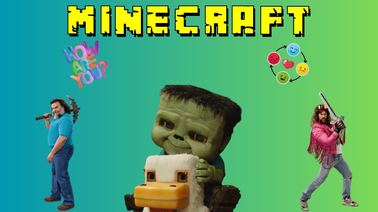 Minecraft Movie Characters Teach Us English Emotions! - YouTube
