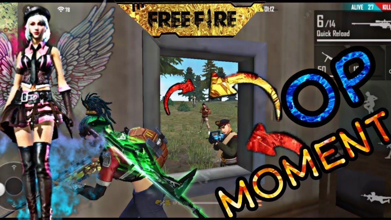 OP MOMENT||FREE FIRE||FIGHT SCENE - YouTube