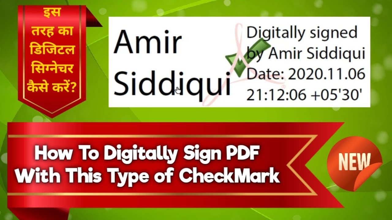Make Super Secure Attractive Digital Signature in Adobe Acrobat DC ...