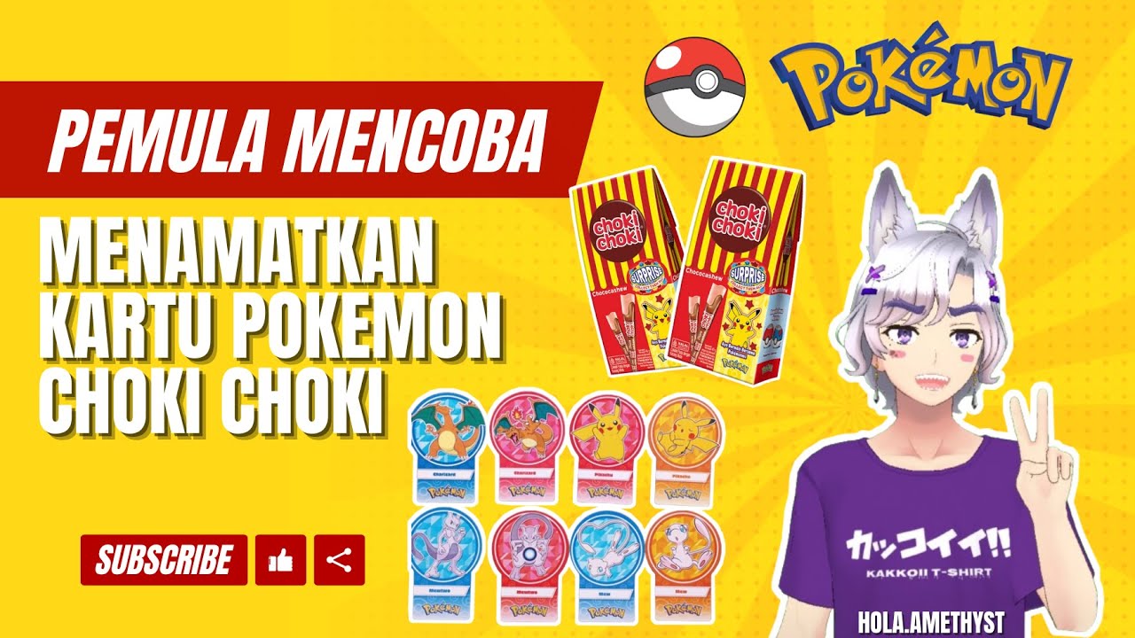 UNBOXING CHOKI CHOKI POKEMON | MENCOBA MENAMATKAN KARTU POKEMON ...