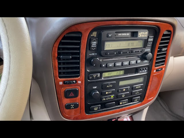 Lexus Lx470 Interior