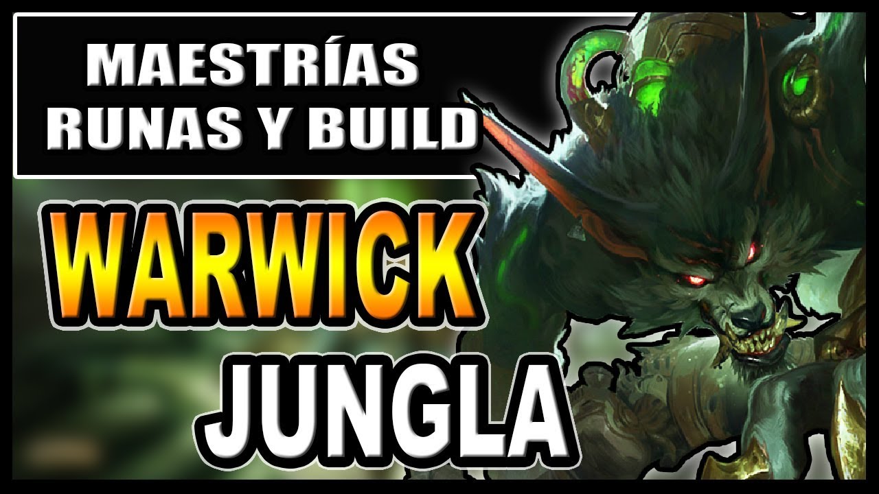 👍 WARWICK JUNGLA S7 | Runas y Objetos/Build | No Guía - YouTube