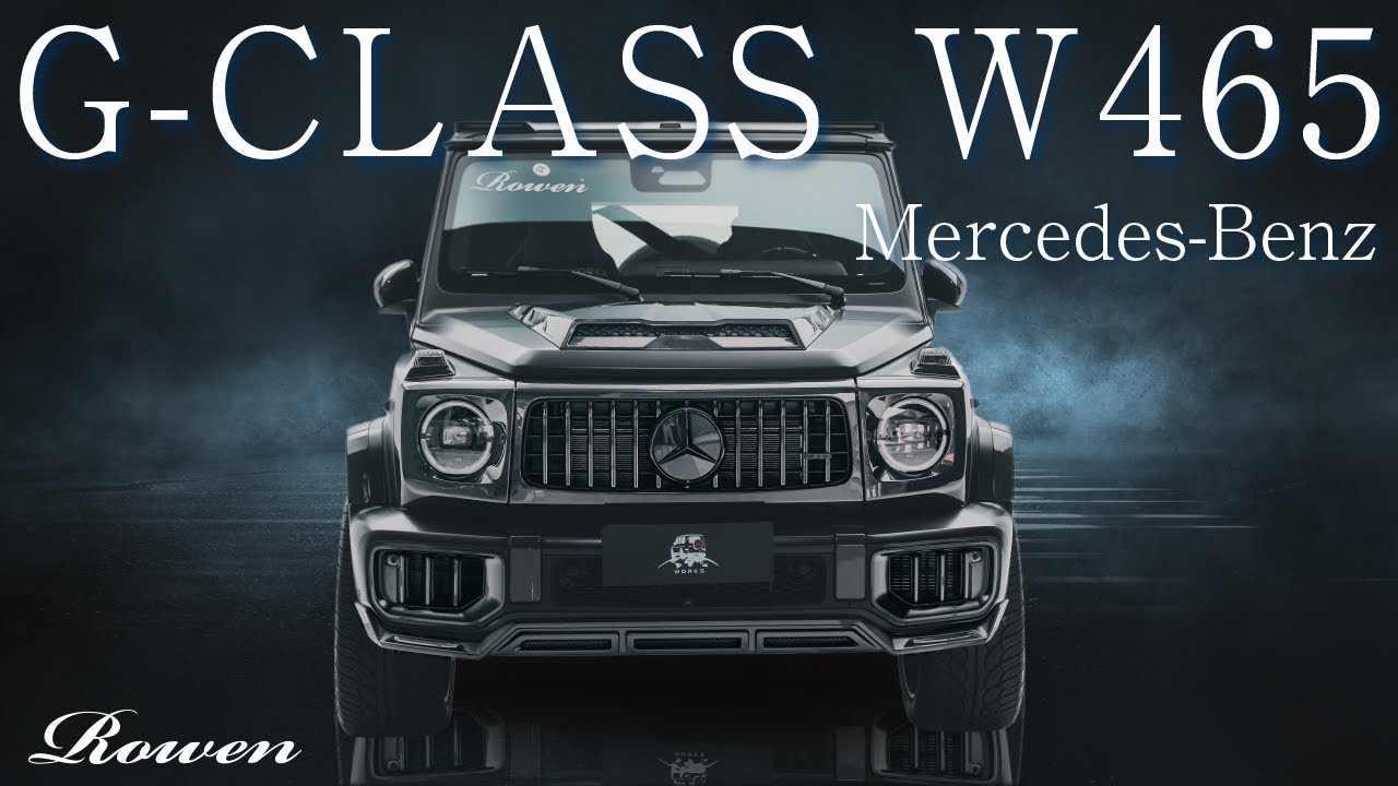 Mercedes-Benz G-CLASS W465 byROWEN JAPAN - YouTube