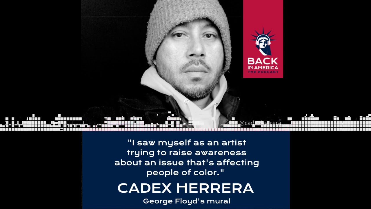 Part 1/2 - Cadex Herrera Lead Artist of George Floyd’s Mural - YouTube