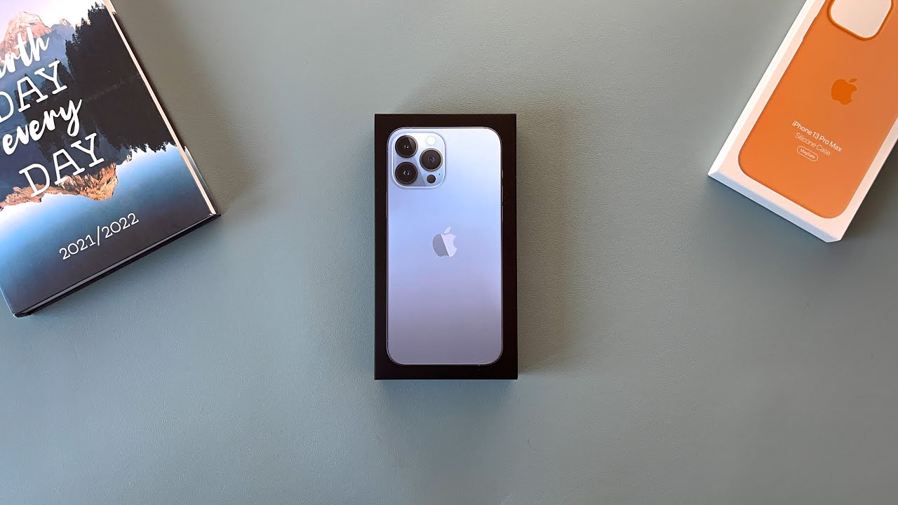 iPhone 13 Pro Max Sierra Blue Unboxing & Key Features - YouTube